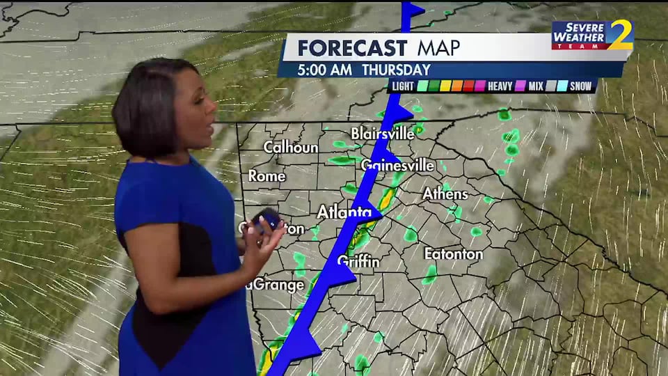 A wet, windy start to your first day of Spring