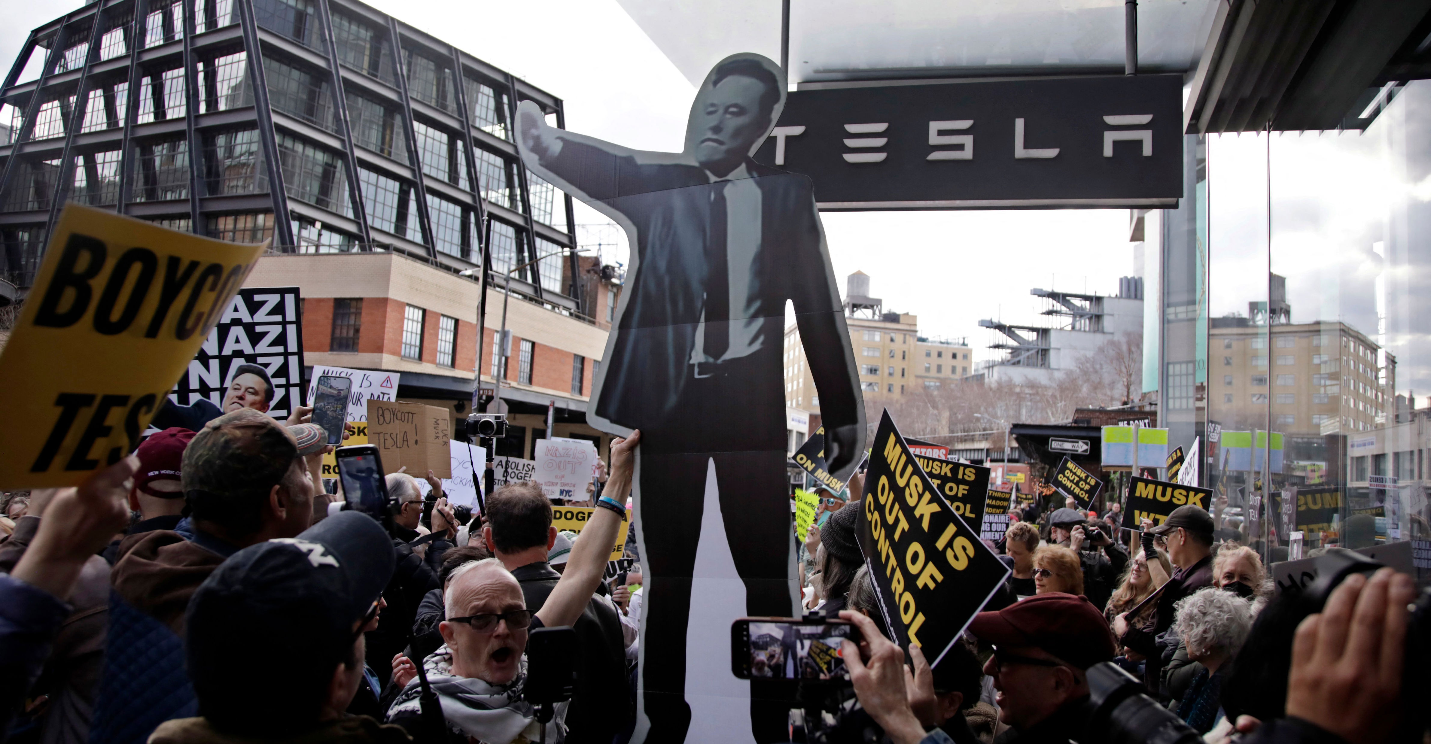 ‘Tesla Takedown’ protesters planning ‘biggest day of action’