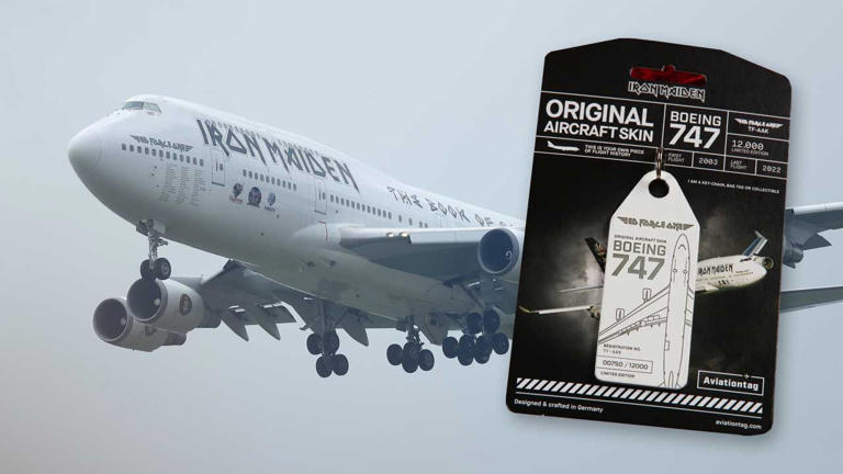 Last year Iron Maiden's iconic Ed Force One 747 was scrapped – but now ...