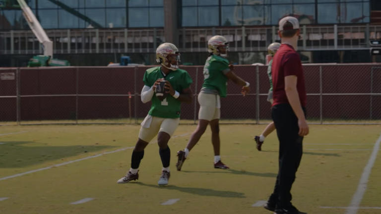 Video from FSU football’s first day of spring practice