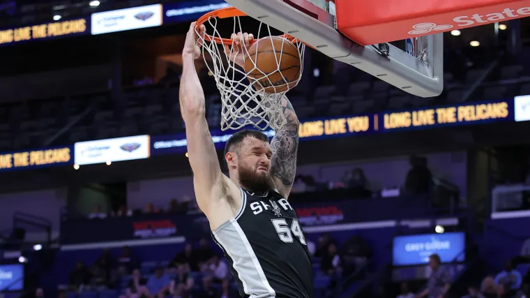 Spurs' Sandro Mamukelashvili put together best 19-minute stat line in ...