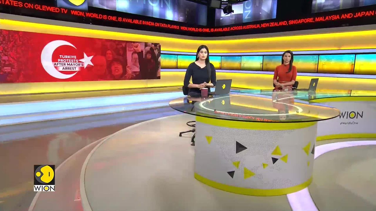 Turkey: Protests erupt against mayor's detention; demonstrators chant ...