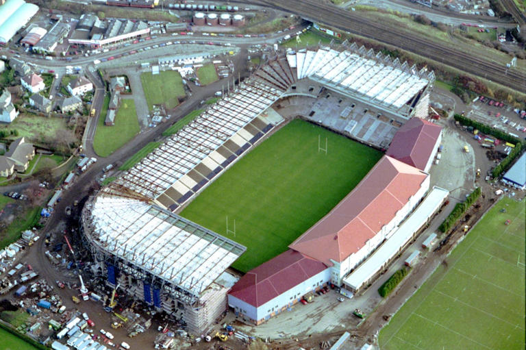 24 fascinating photos show Edinburgh's Murrayfield Stadium through the ...