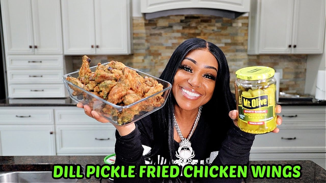 Dill pickle crispy chicken wings recipe you can make at home