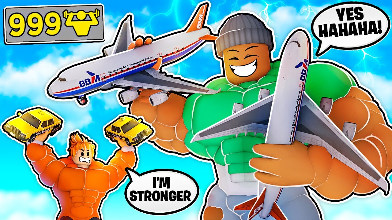 "I Got Level 999, 999, 999 Strength in Roblox Vehicle Lifting Simulator"