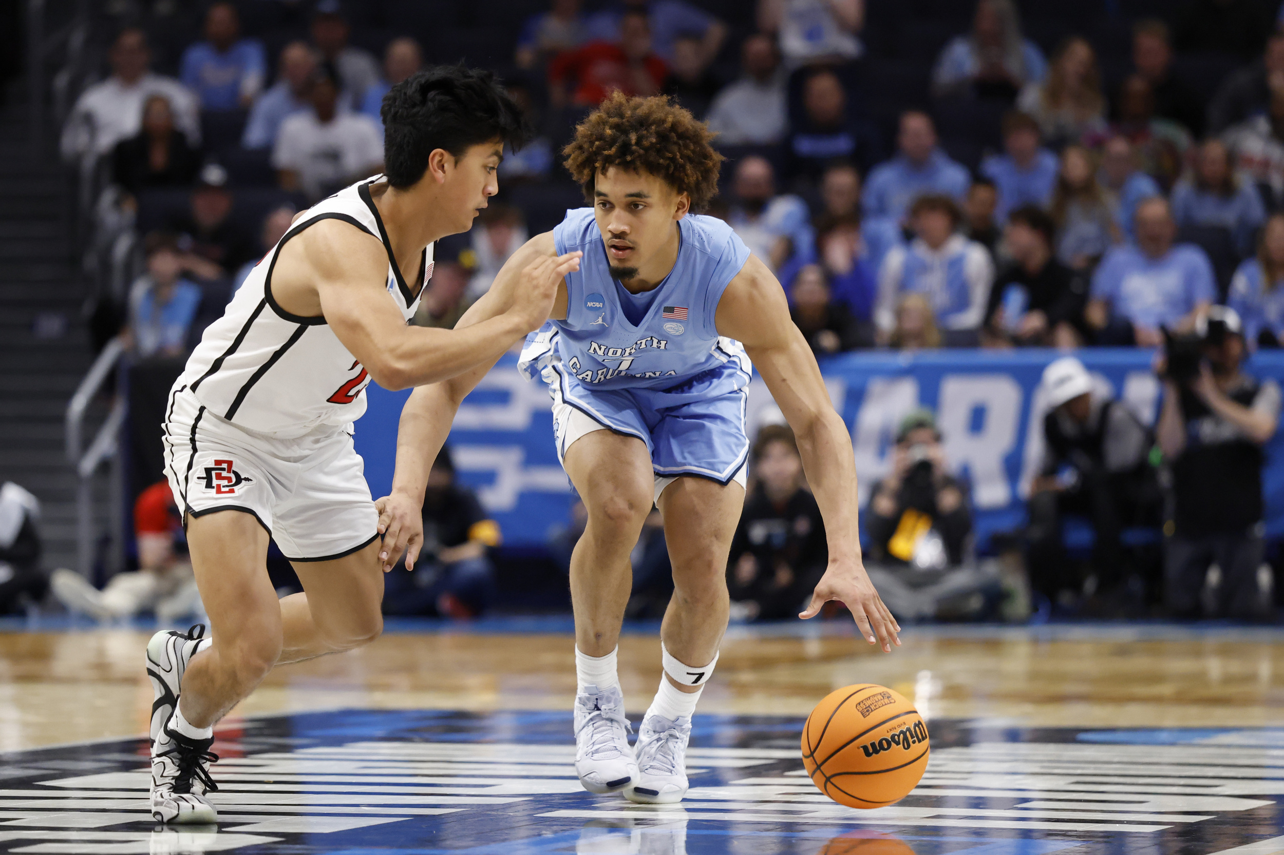 North Carolina's Seth Trimble makes bold statement after First Four win