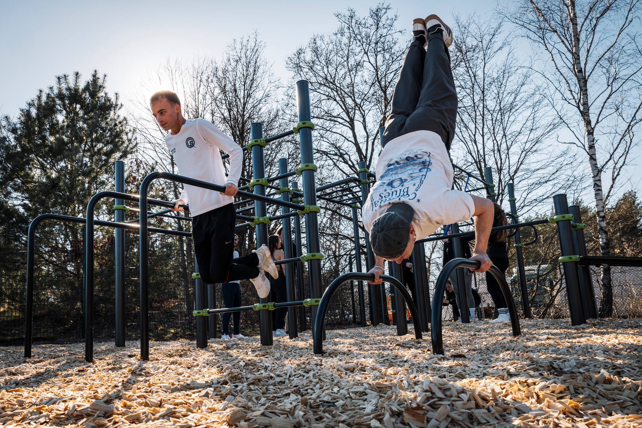 Für Kraft und Ausdauer: Celles nächste Outdoorfitness-Anlage in Groß ...