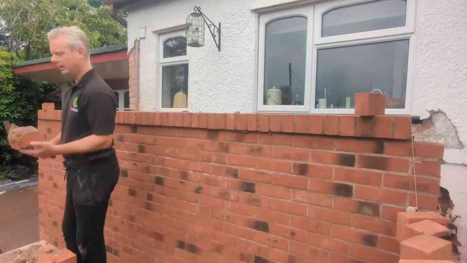 DIY Bricklaying Building a Brick on Edge Feature for Your Bungalow