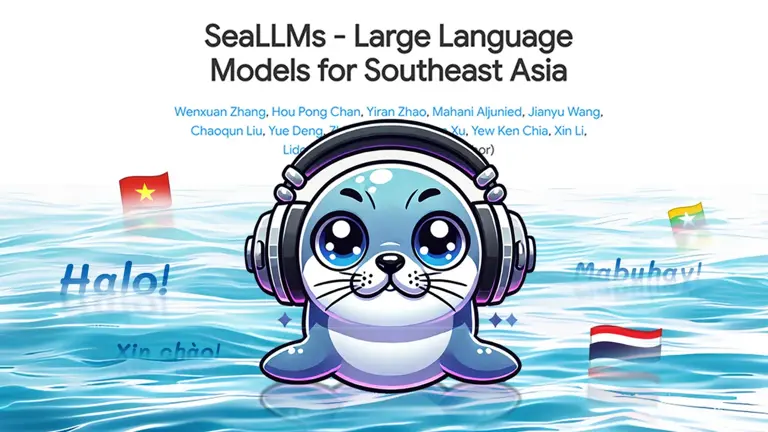 รู้จักโมเดล “SeaLLMs” รองรับ 9 ภาษาอาเซียน รวมอังกฤษ-จีน เข้าใจบริบทท้องถิ่นกว่า GPT