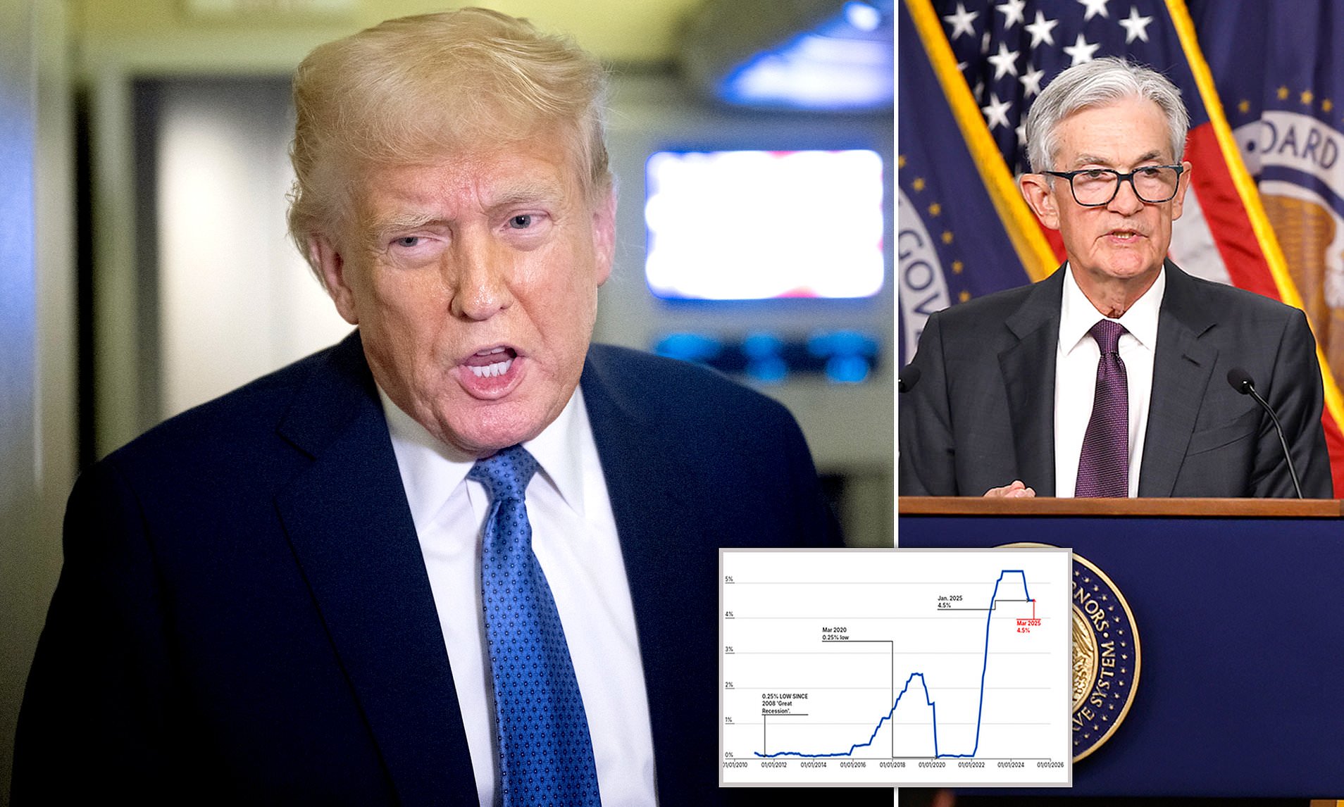 Trump issues bombshell demand to Federal Reserve in effort to send ...