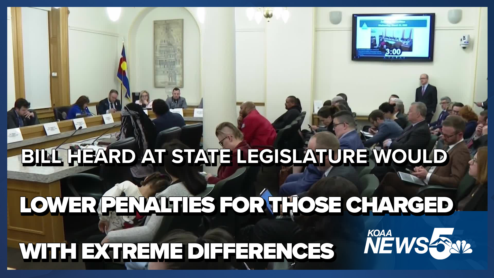 Bill heard at state legislature would lower penalties for those charged ...