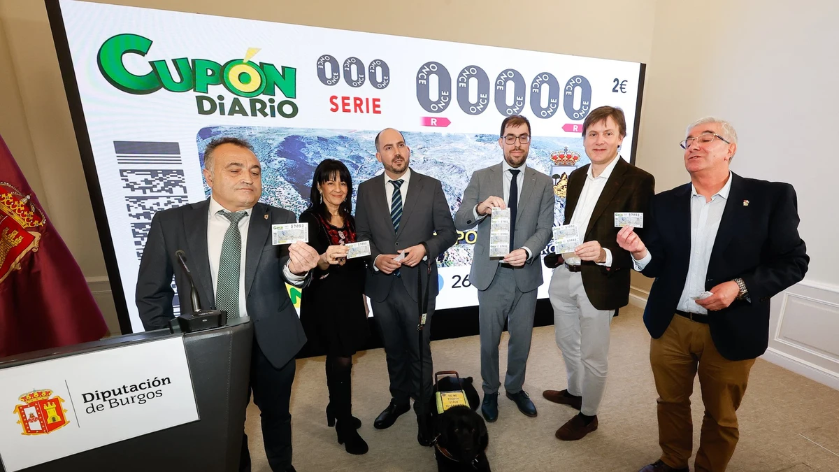 El cupón de la ONCE difunde el Diapiro de Poza de la Sal (Burgos), el ...