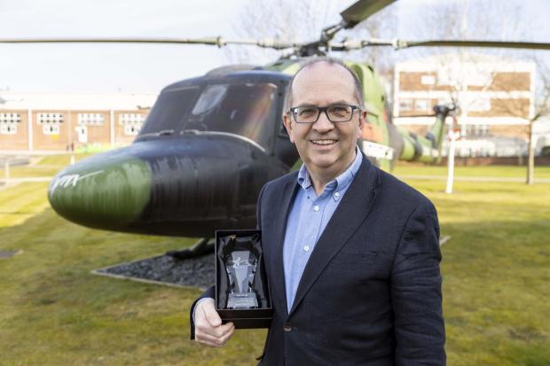 Yeovil-raised rotor technology expert recognised with award