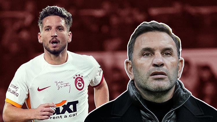 Galatasaray'dan Dries Mertens'e yeni teklif! Okan Buruk kalmasında ısrarcı
