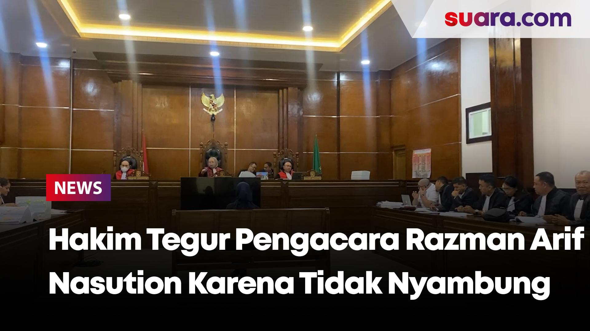 Momen Hakim Tegur Tim Pengacara Razman Arif Nasution Karena ...