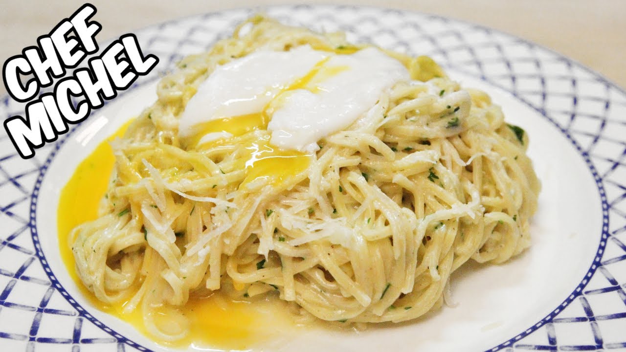 Pâtes au beurre à l'ail maison