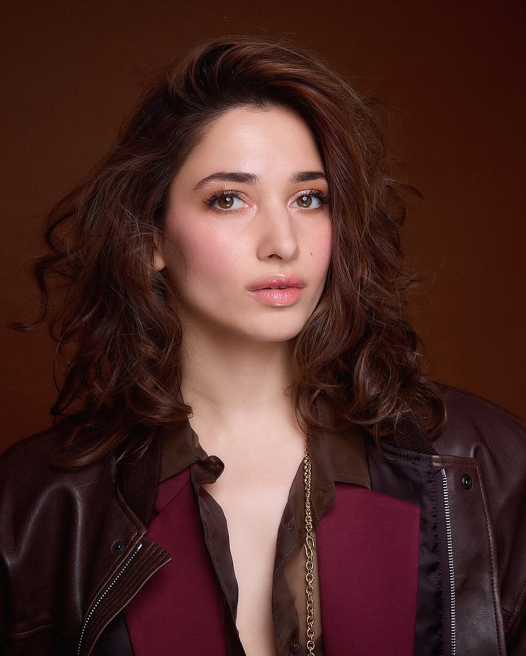 Tamannaah Bhatia Turns 'Biker Girl' In Chic Leather Jacket With ...