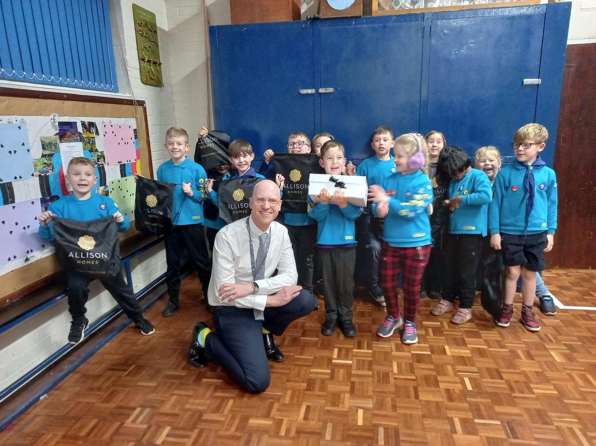 Allison Homes East supports Whittlesey Scouts and Beavers