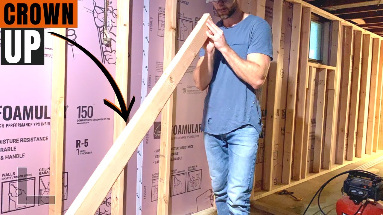 How to Frame Basement Walls Step by Step