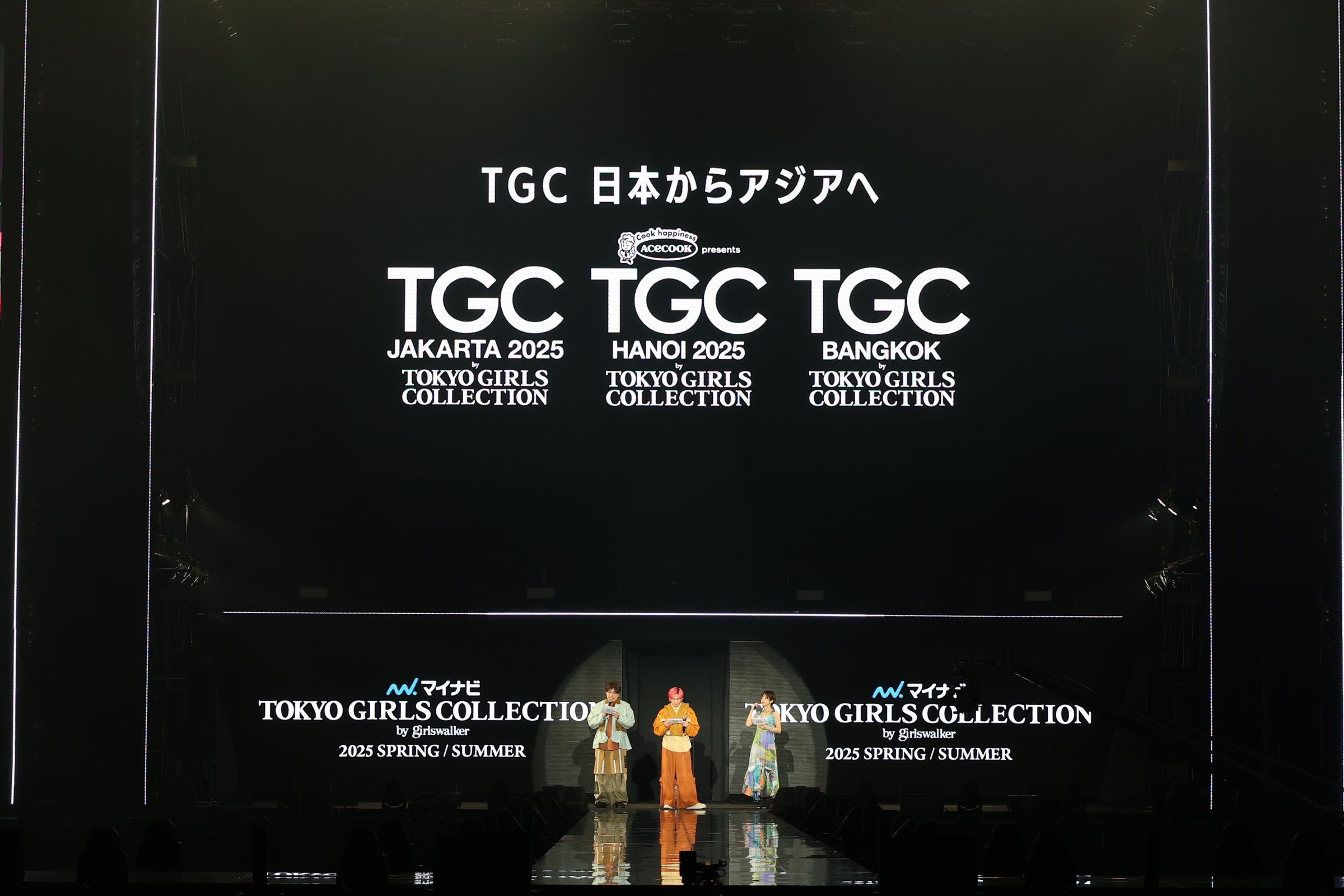 ‘ฟรีน-เบ็คกี้’ ตัวแทนศิลปินไทย เฉิดฉายบนรันเวย์ ‘Mynavi TGC 2025 S/S ...