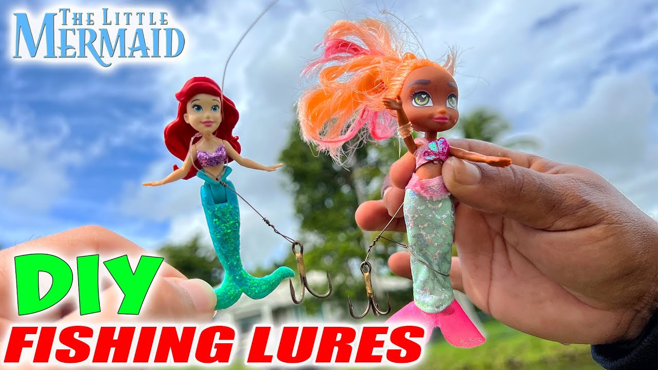 Fishing with Toy Mermaids – DIY Lure Build & Test
