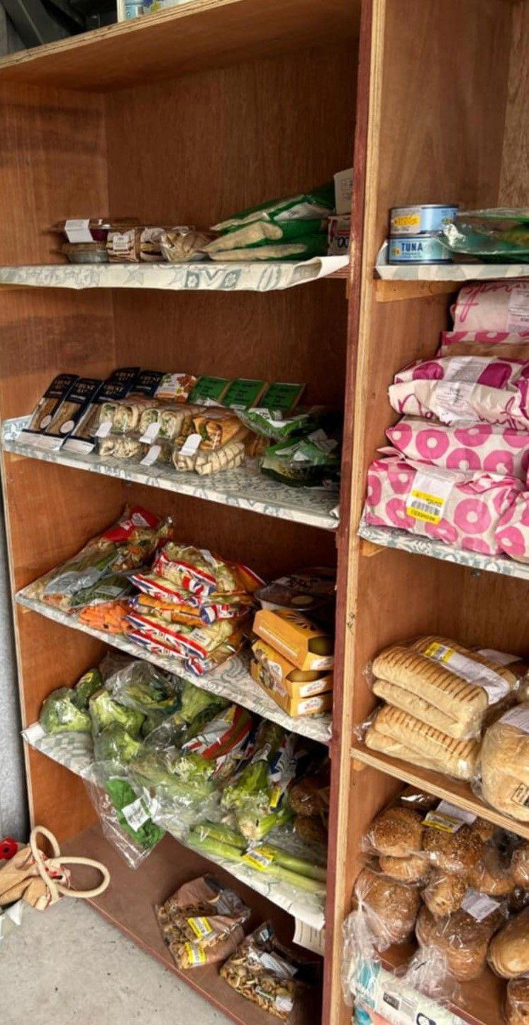 Harryville Men’s Shed shares Tesco surplus to support Ballymena Community