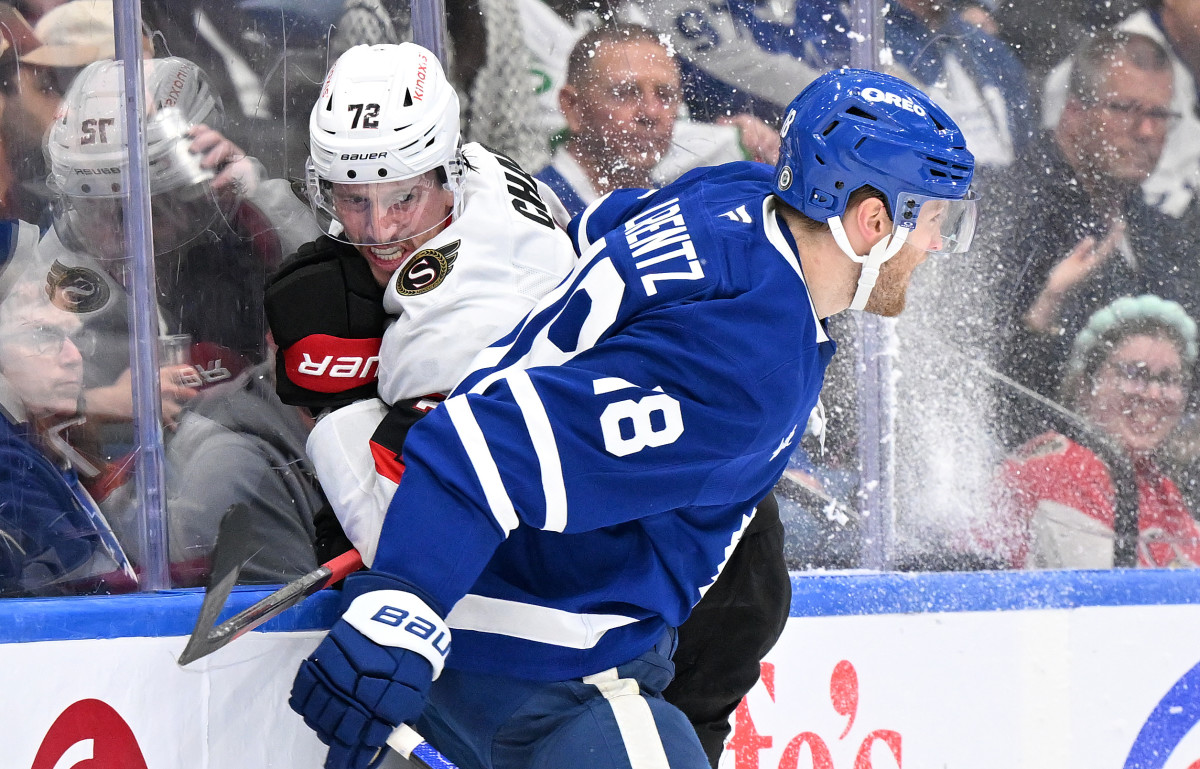 Steven Lorentz on Unexpected Referee Play That Gifted Maple Leafs the ...