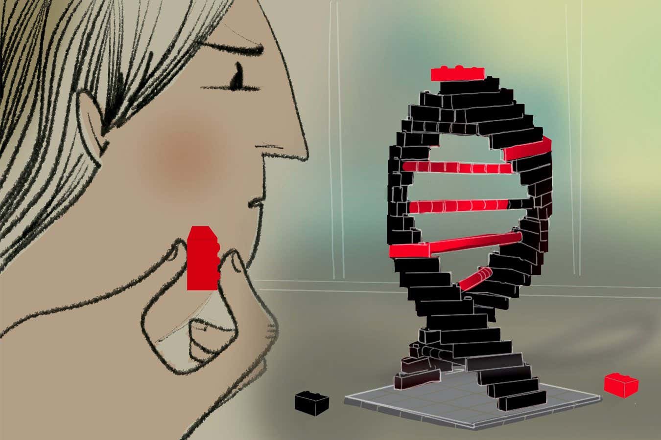 Is this new Lego model a nod to the terrifying idea of mirror life?