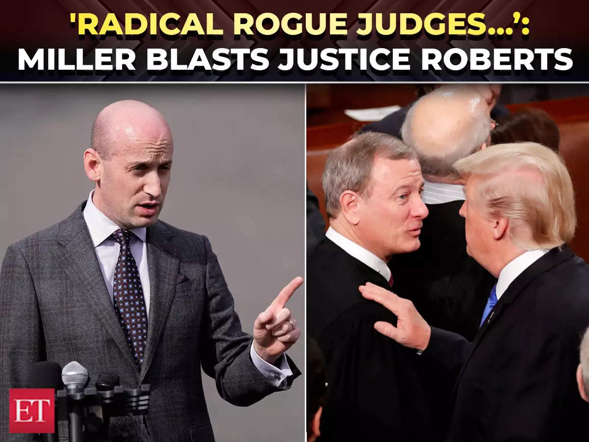 'Radical rogue judges…': Stephen Miller defends Trump's call to impeach ...