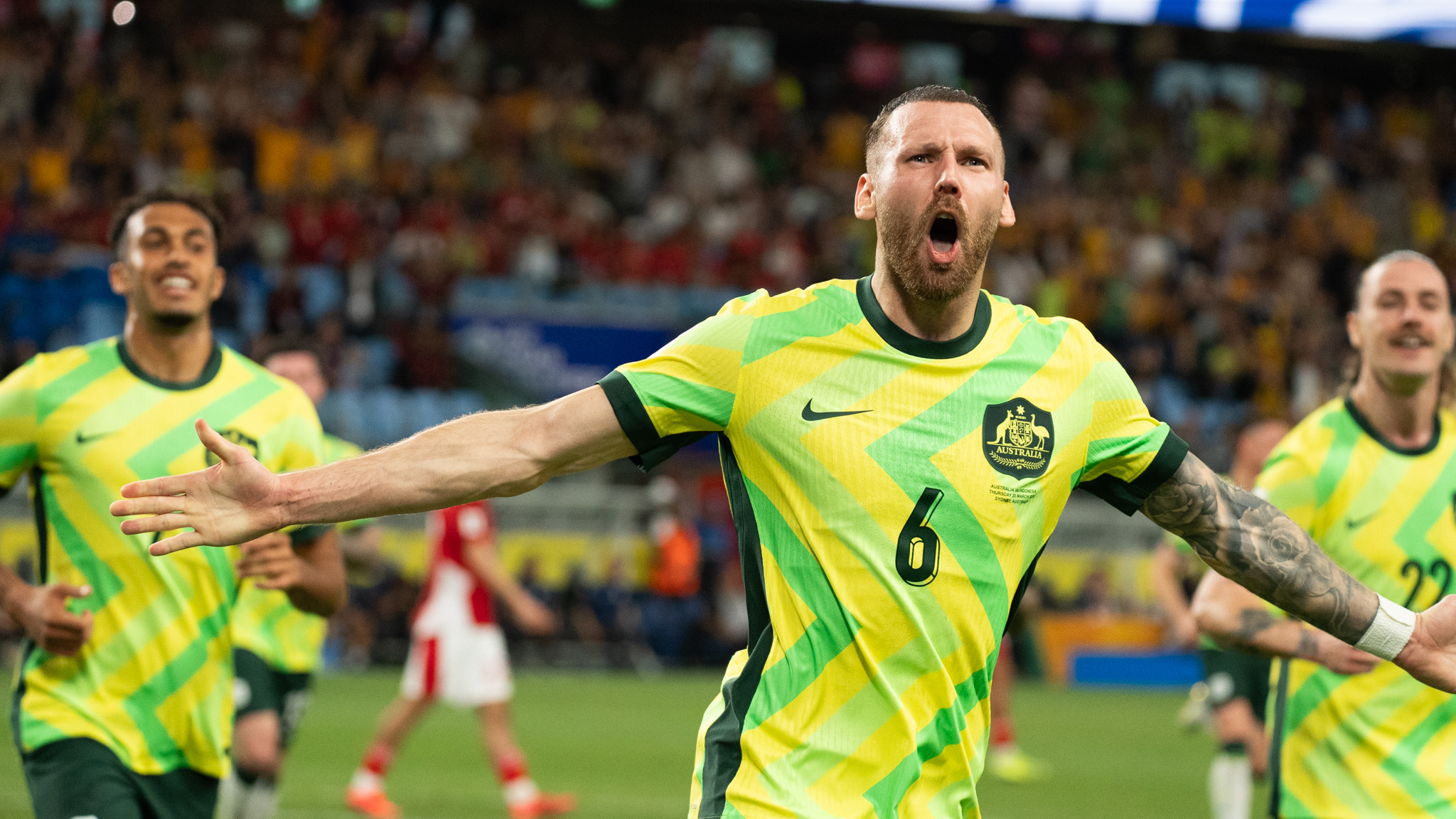 Dinaungi Dewi Fortuna, Australia Unggul 3-0 Atas Timnas Indonesia di ...