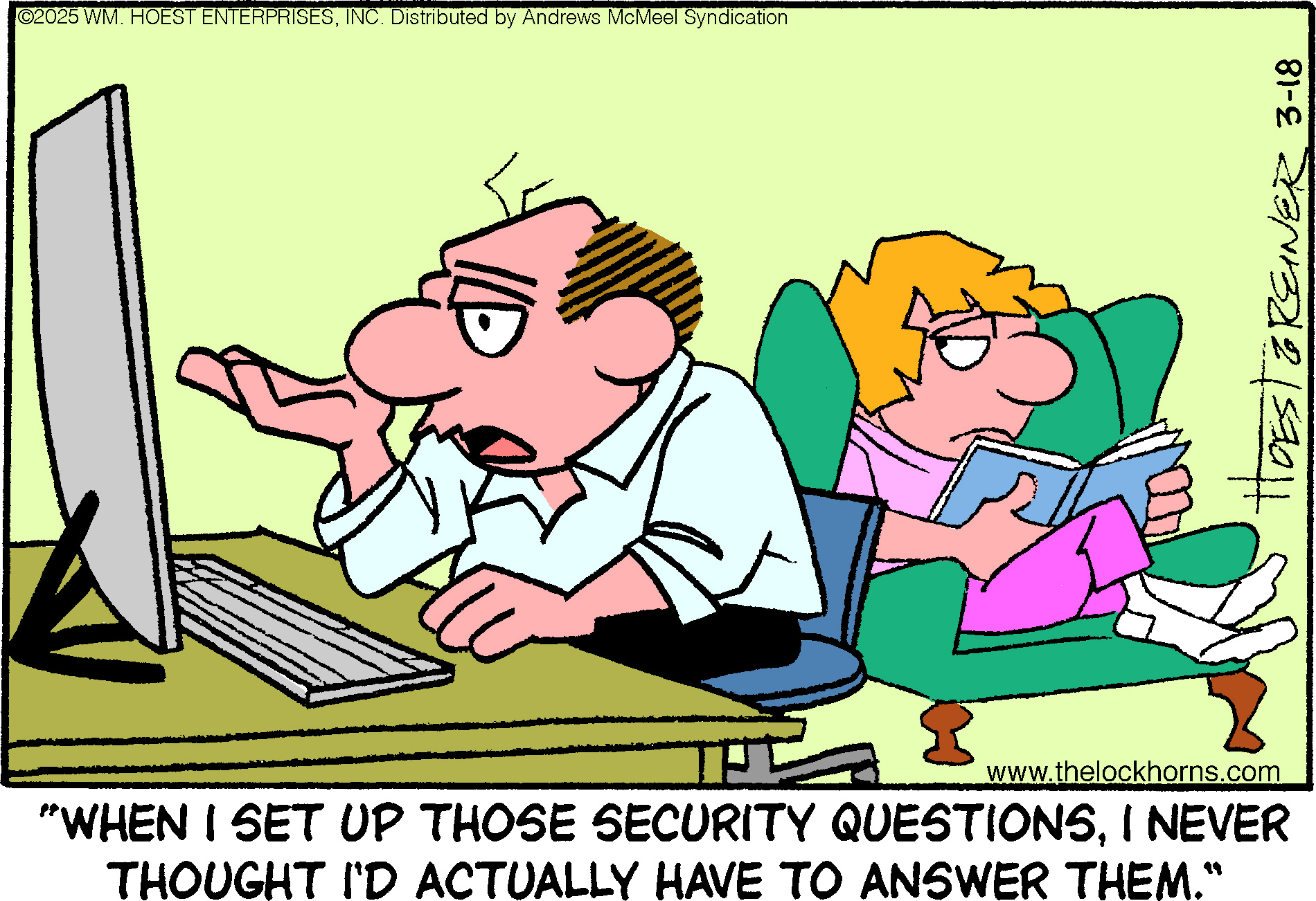 The Lockhorns by Bunny Hoest and John Reiner