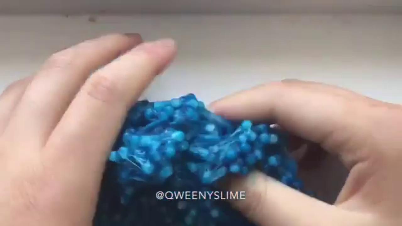 Satisfying Popping Slime With Marble Fidgets