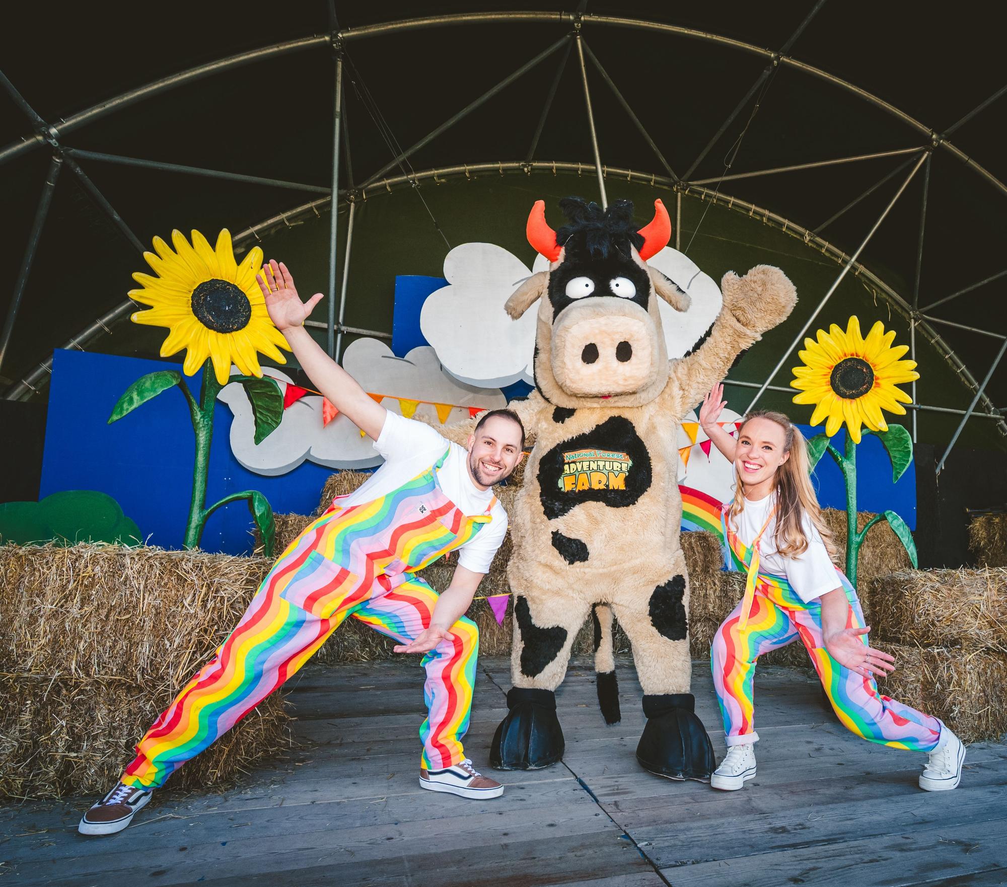 Spring is in the air at a farm just outside Derby as it gets ready for ...
