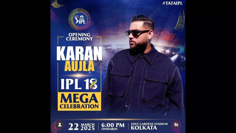 IPL 2025 opening ceremony in Kolkata on March 22: Check venue ...