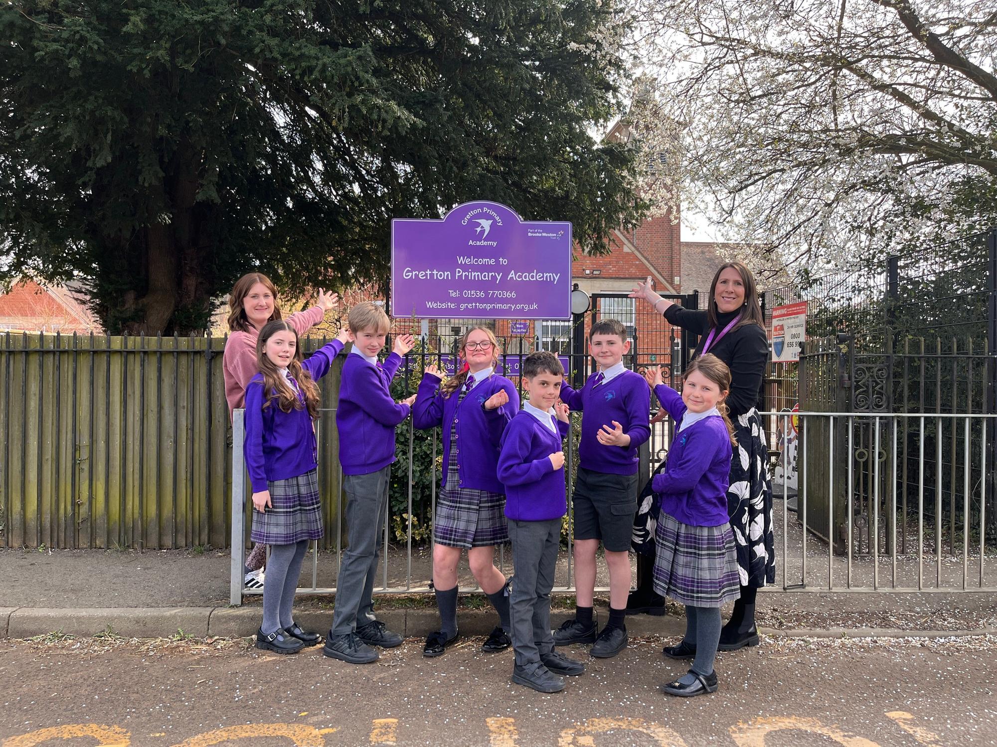 Gretton Primary Academy celebrates glowing Ofsted report