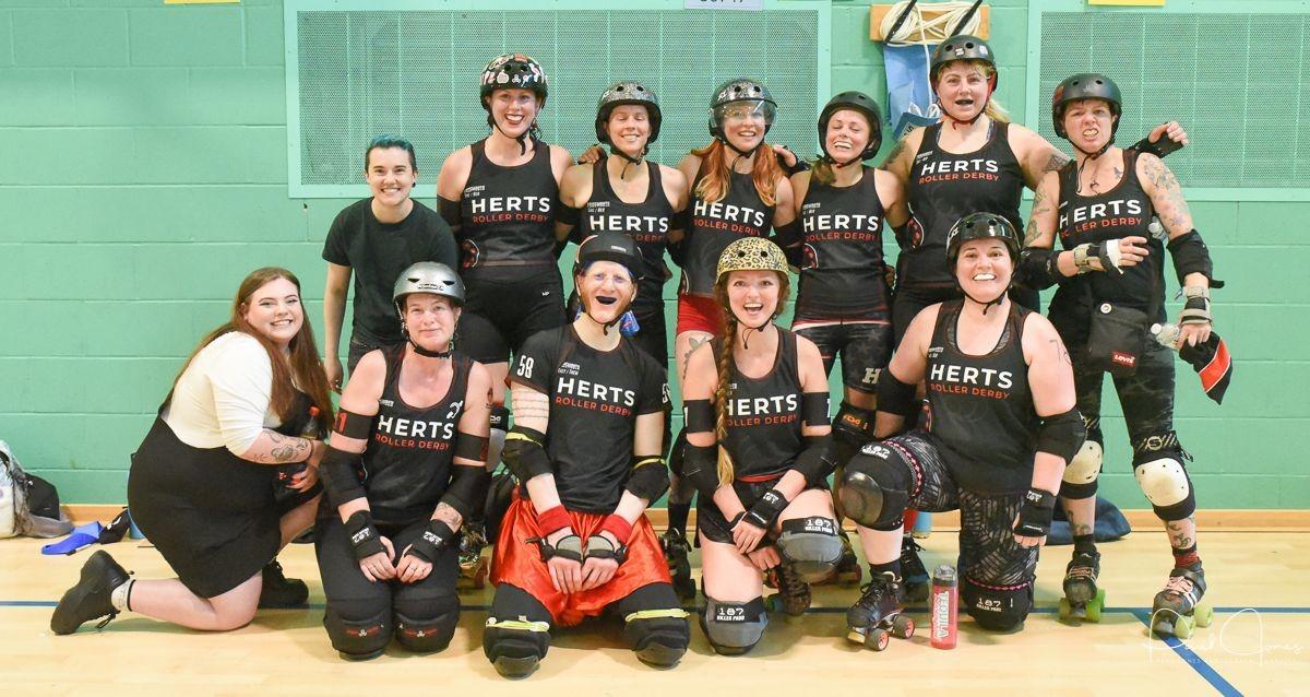 Hertfordshire's roller derby team have powerful start to Five Nations tournament
