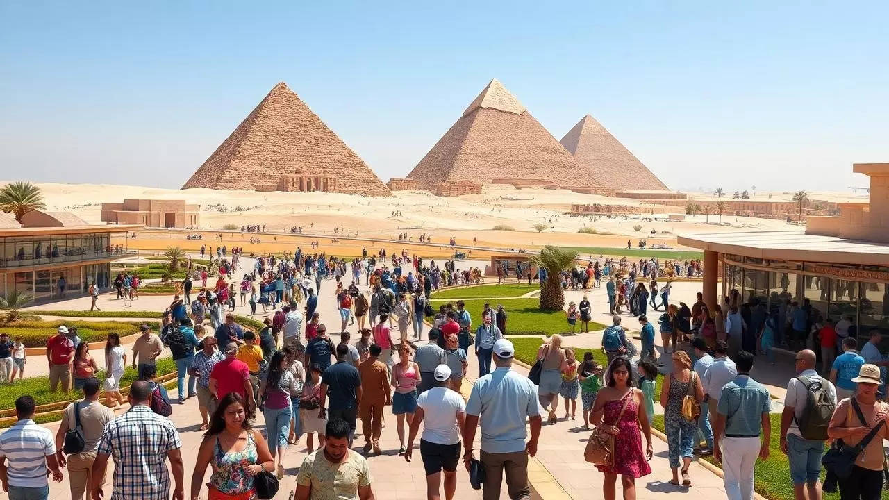 Redevelopment of Giza Pyramids: Plateau to be inaugurated along with ...