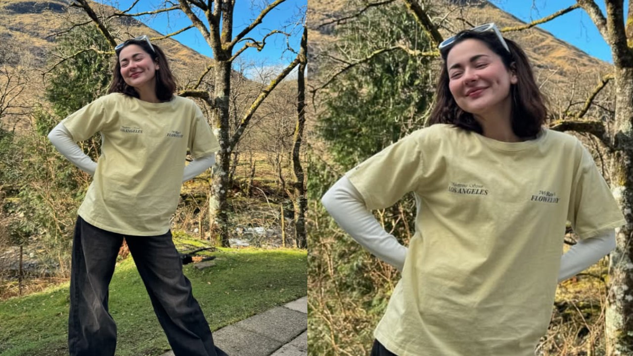 Hania Aamir’s Rs 2,500 t-shirt is proof she loves comfort just as much ...