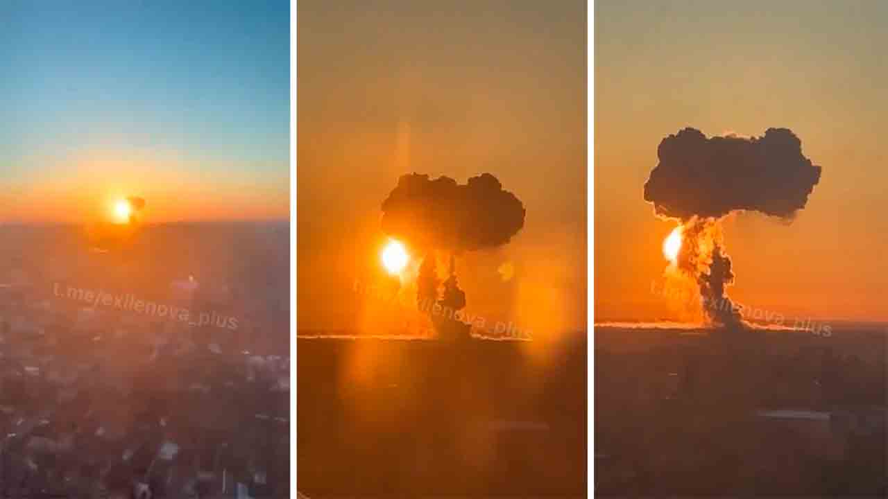 Video: Drones Attack Russian Air Base Engels 2, Causing Explosions and ...