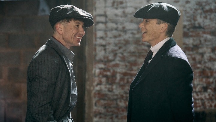 Cillian Murphy and Barry Keoghan in first look at Peaky Blinders film