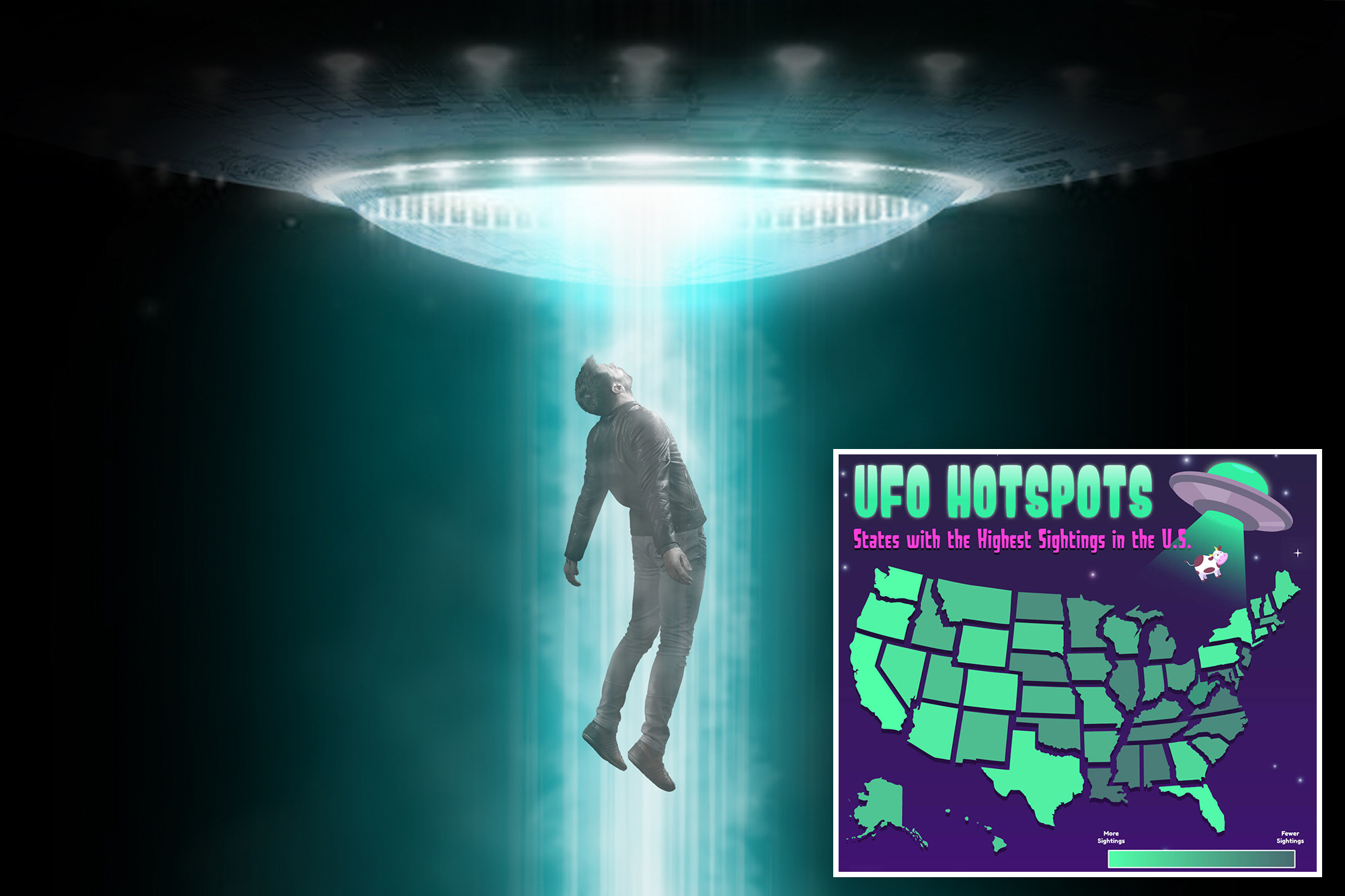 These 10 US states are ‘hotspots’ for alien abduction — and the odds of ...