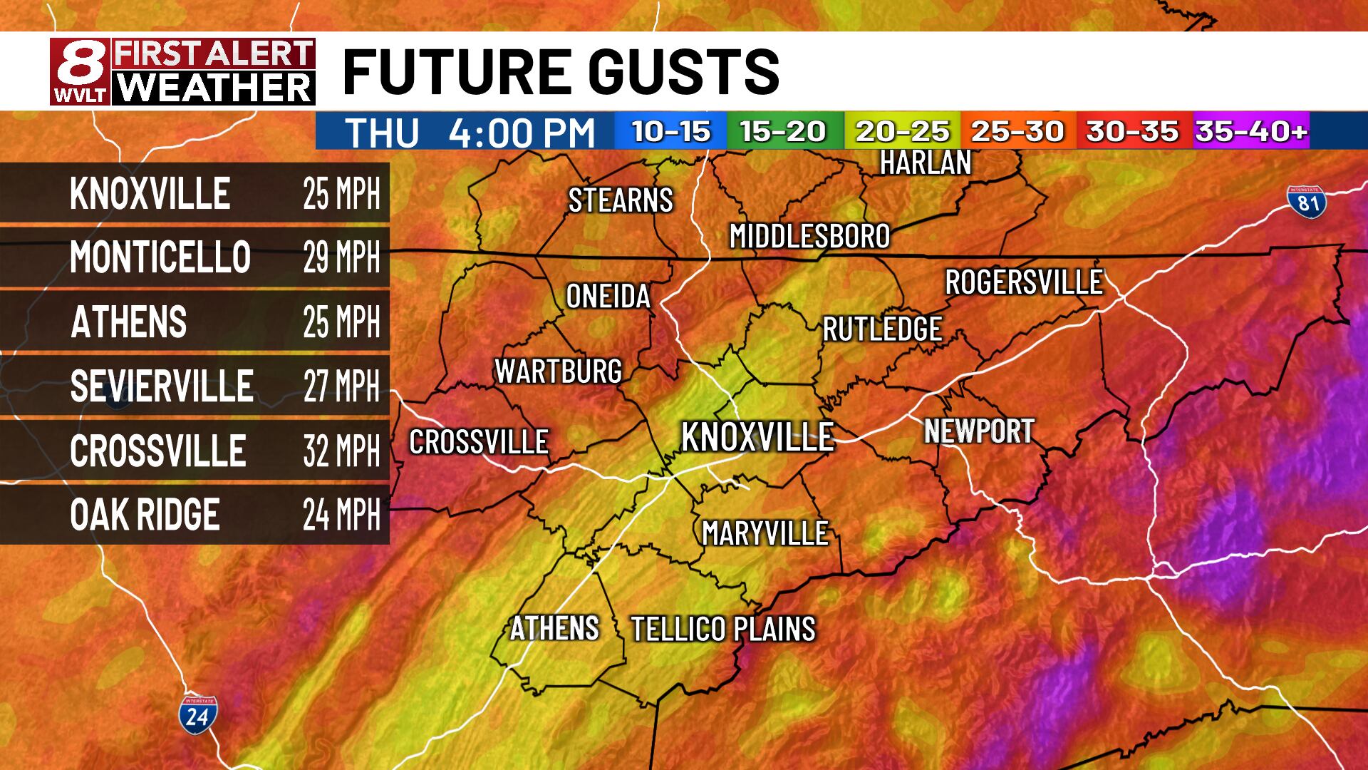 Windy rain to start Thursday, cold sunshine Friday