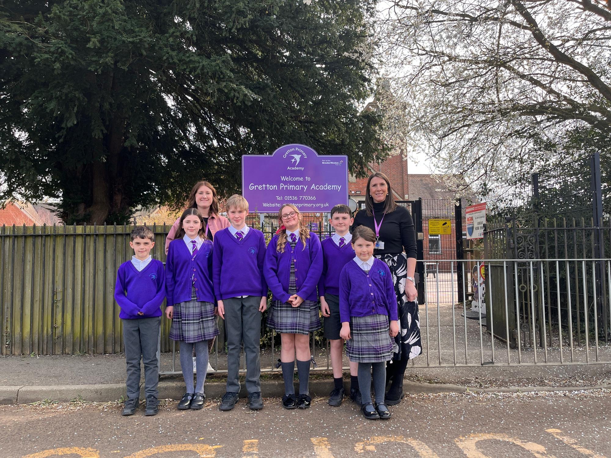 Gretton Primary Academy celebrates glowing Ofsted report