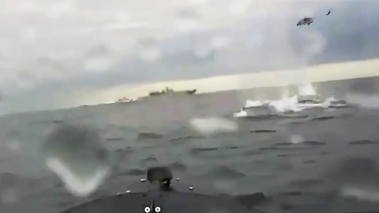 Drone Attack on Russian Navy (2022): Real Combat Footage Emerges