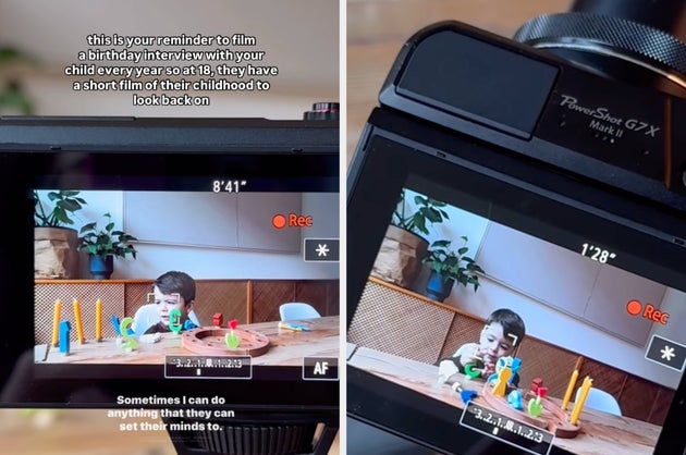 This Mum Is Filming Birthday Interviews With Her Kids Each Year – And ...