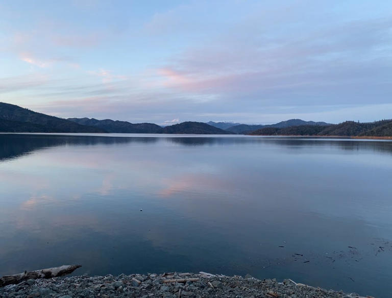 How much water is in Lake Shasta, California reservoirs in 2026?