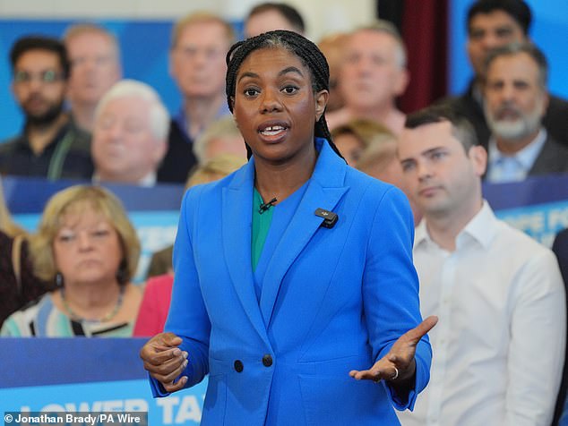 Badenoch vows 'lower taxes, better services' at Tory election launch