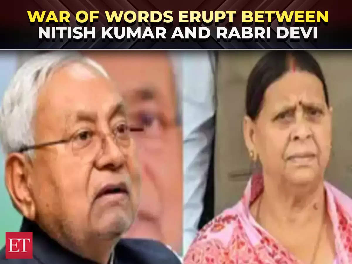 CM Nitish Kumar spars with Rabri Devi in Bihar Legislative Council ...