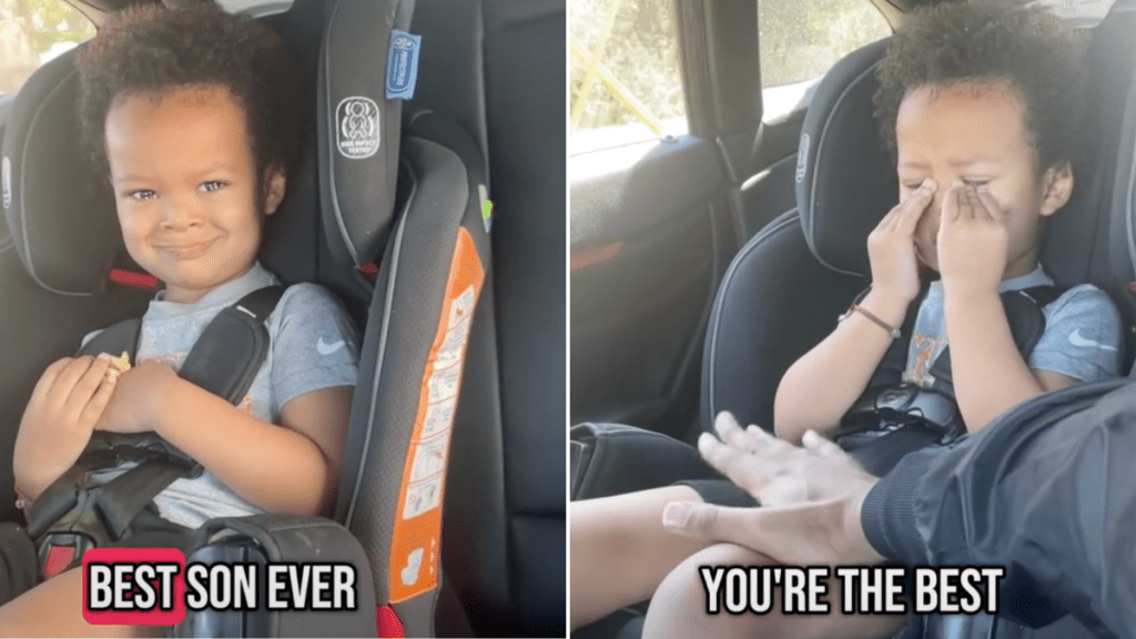 Video of Boy Crying Over Dad Calling Him ‘Best Son' Is Heartwarming