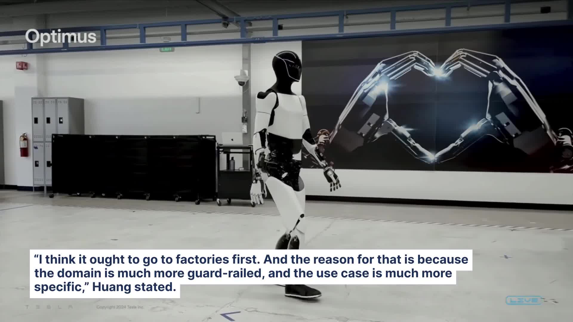 Nvidia CEO Jensen Huang Sees Humanoid Robots In Factories In Less Than ...